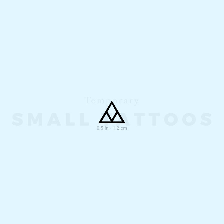 Transition Symbol Temporary Tattoo (Set of 3) – Small Tattoos