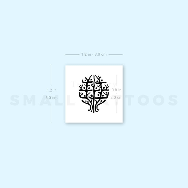 Oneness Symbol Temporary Tattoo (Set of 3) – Small Tattoos