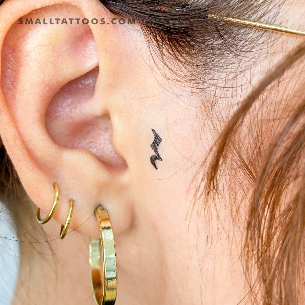 Crotchet Rest Temporary Tattoo (Set of 3) – Small Tattoos