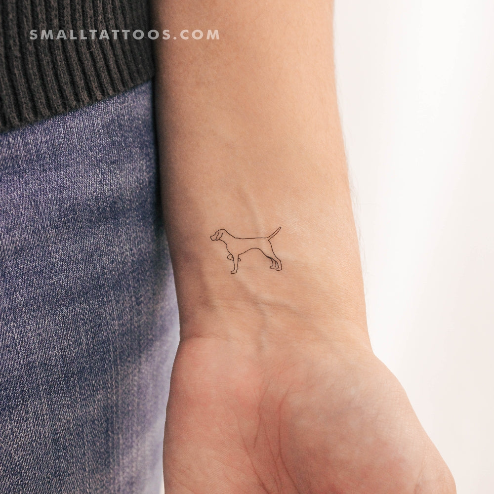 Pointer Temporary Tattoo (Set of 3) – Small Tattoos