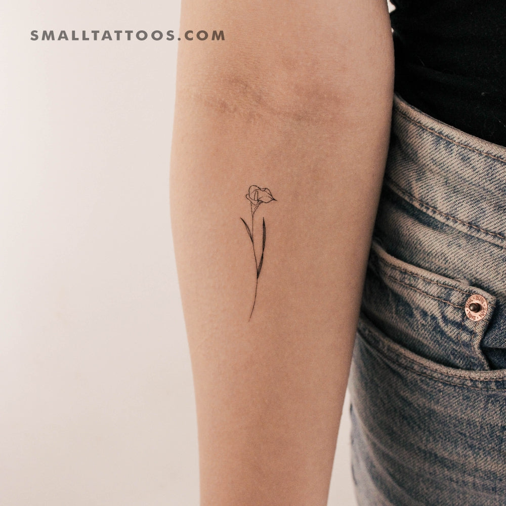 Calla Temporary Tattoo (Set of 3) – Small Tattoos