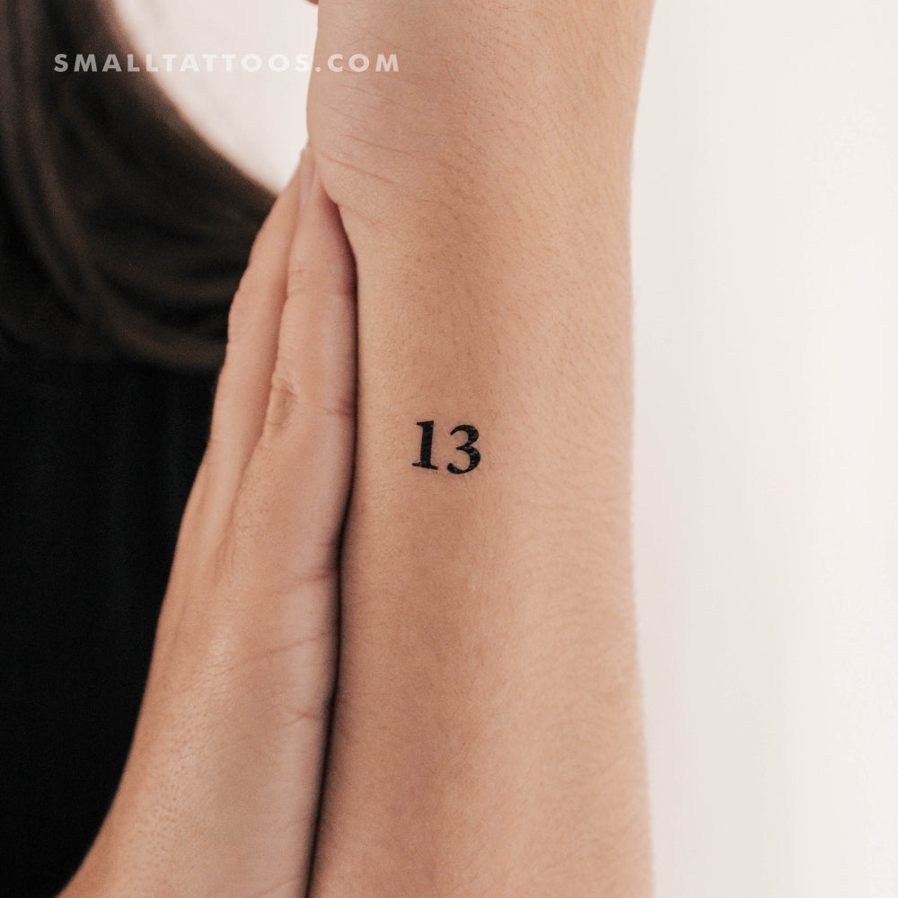 13 Temporary Tattoo (Set of 3) – Small Tattoos