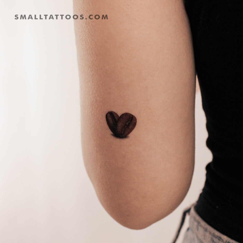 Coffee Beans Temporary Tattoo (Set of 3) – Small Tattoos
