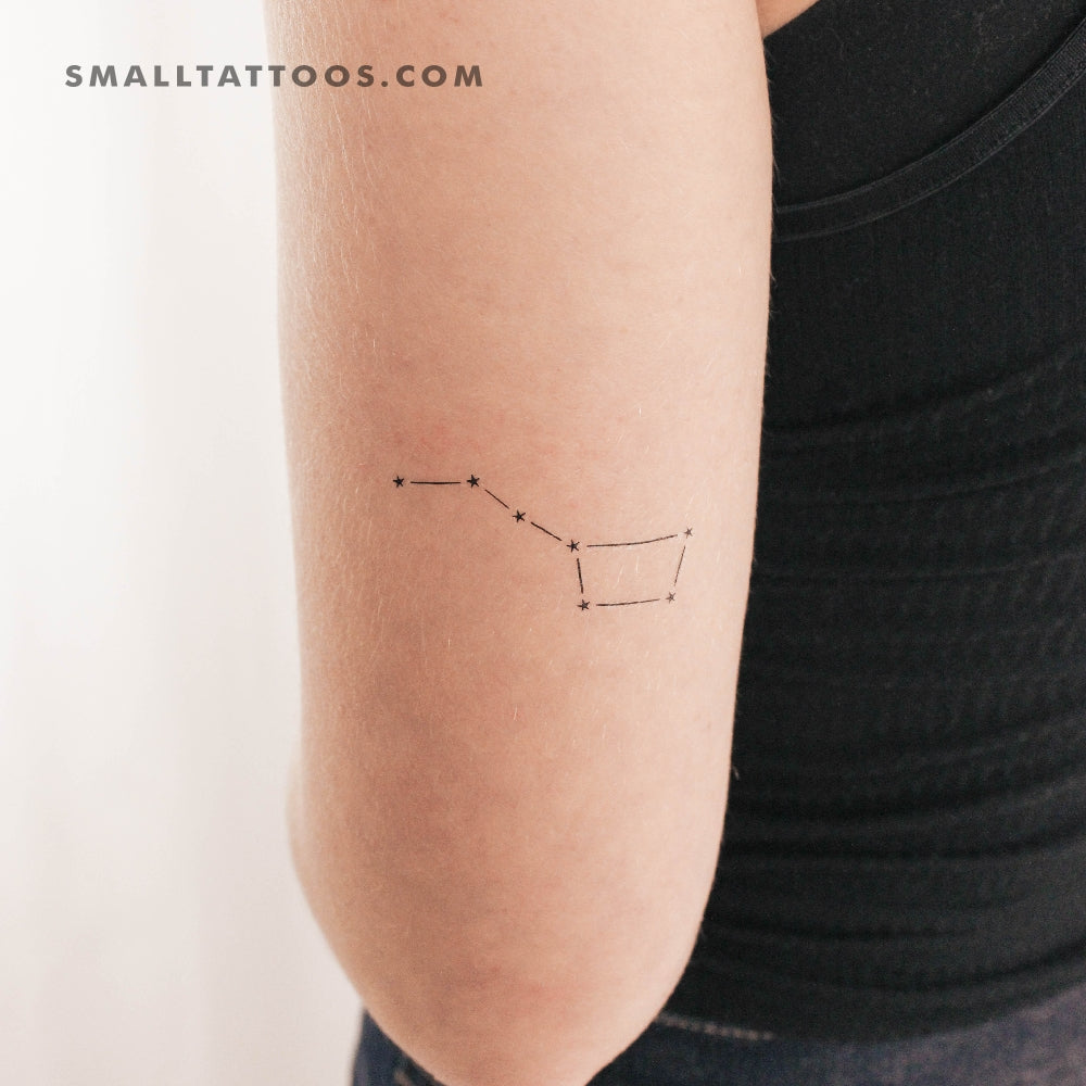 Big Dipper Constellation Temporary Tattoo – Small Tattoos