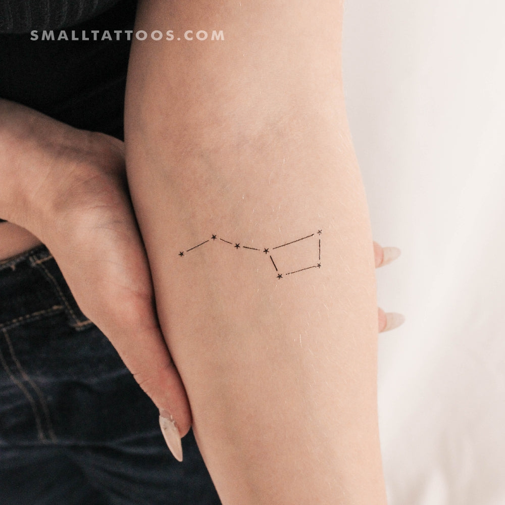 Big Dipper Constellation Temporary Tattoo – Small Tattoos