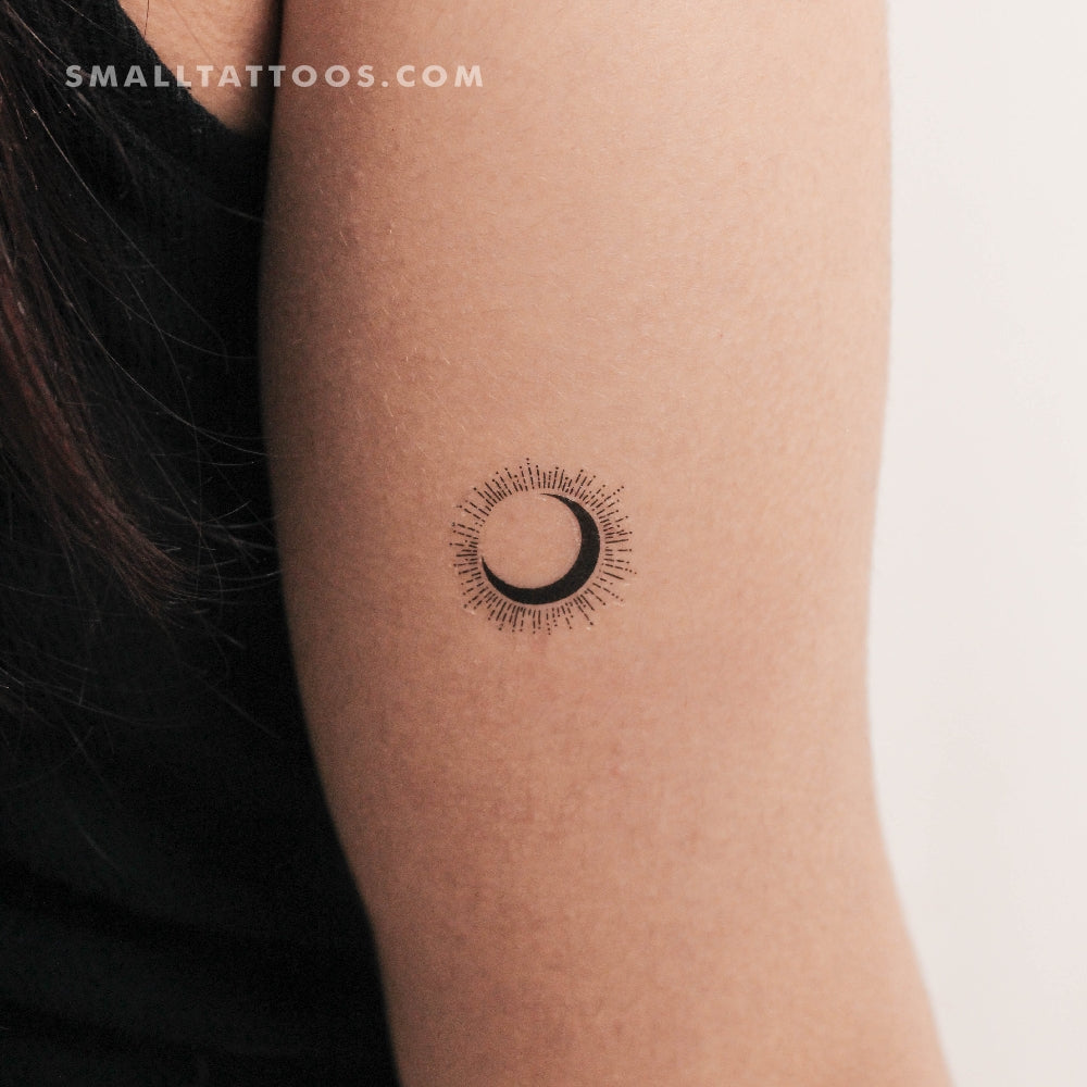 Moon Eclipse Tattoos I Had The Amazing Opportunity Today To Tattoo An