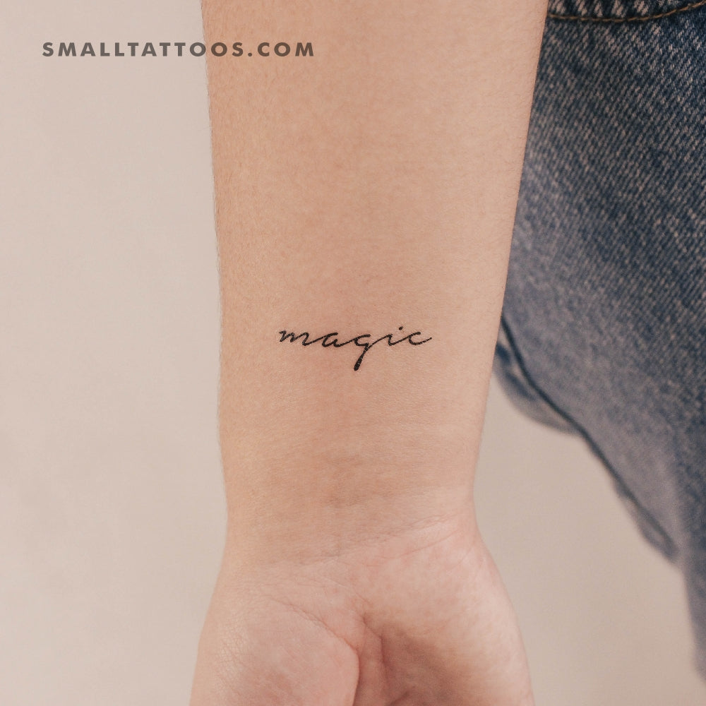 Magic Temporary Tattoo (Set of 3) – Small Tattoos