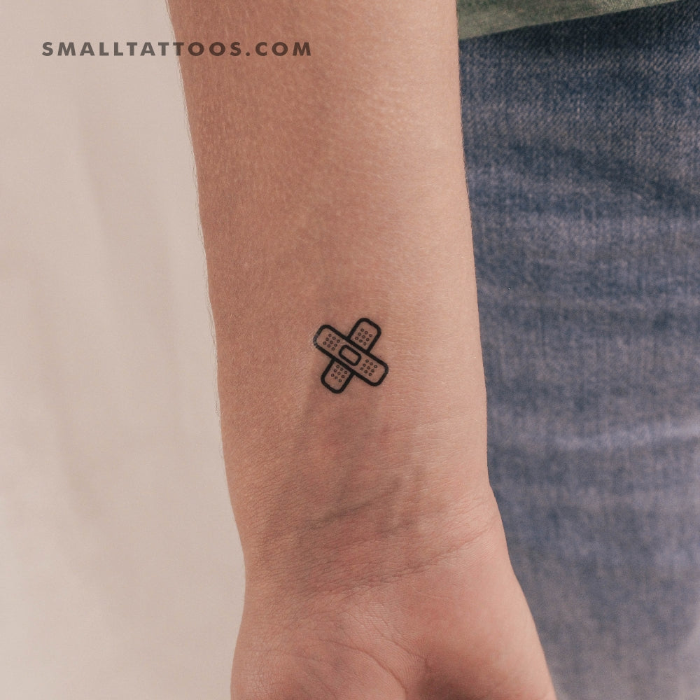 Band-Aid Temporary Tattoo (Set of 3) – Small Tattoos