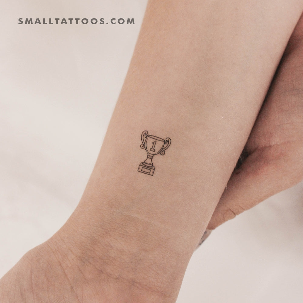 Trophy Temporary Tattoo (Set of 3) – Small Tattoos