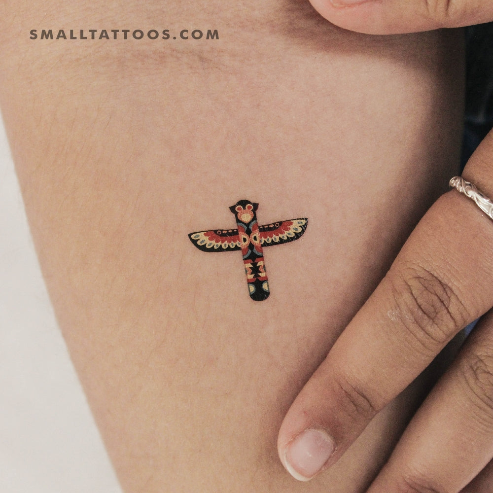 Totem Temporary Tattoo (Set of 3) – Small Tattoos