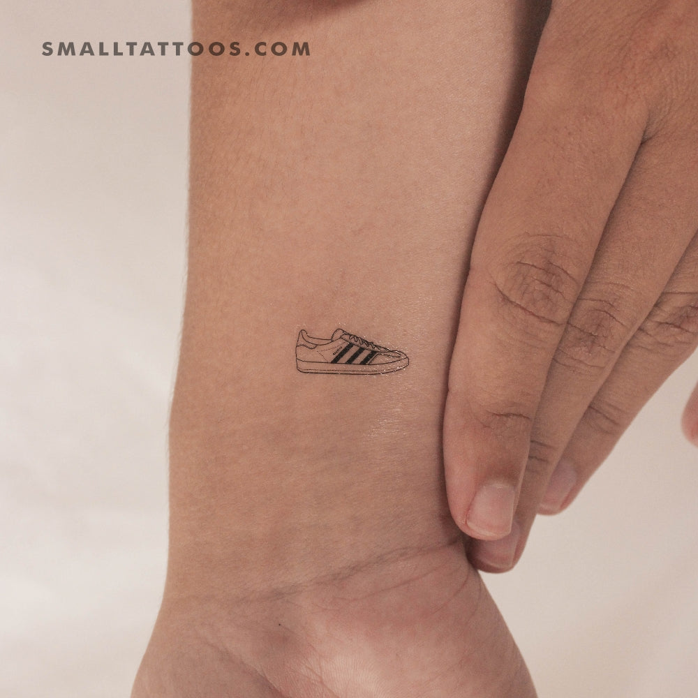 Adidas Gazelle Temporary Tattoo (Set of 3) – Small Tattoos