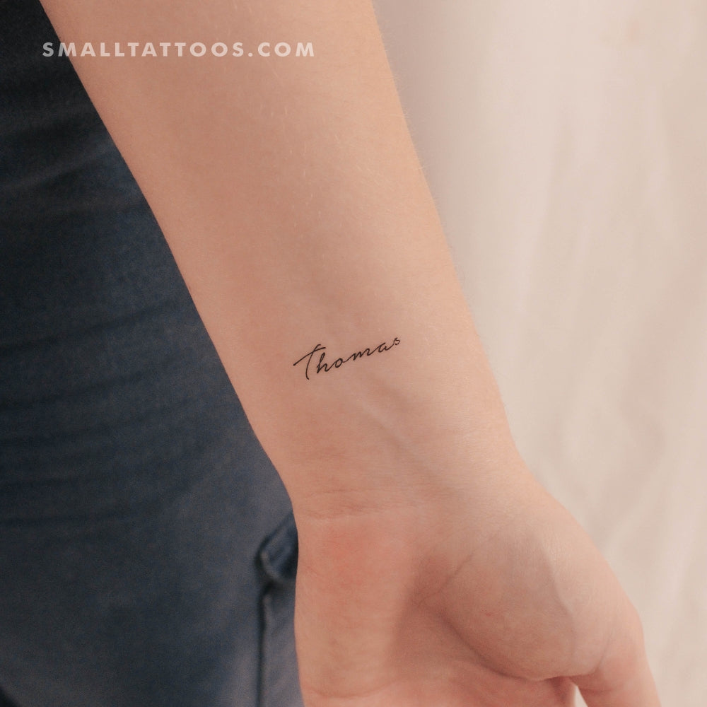 Thomas Temporary Tattoo (Set of 3) – Small Tattoos