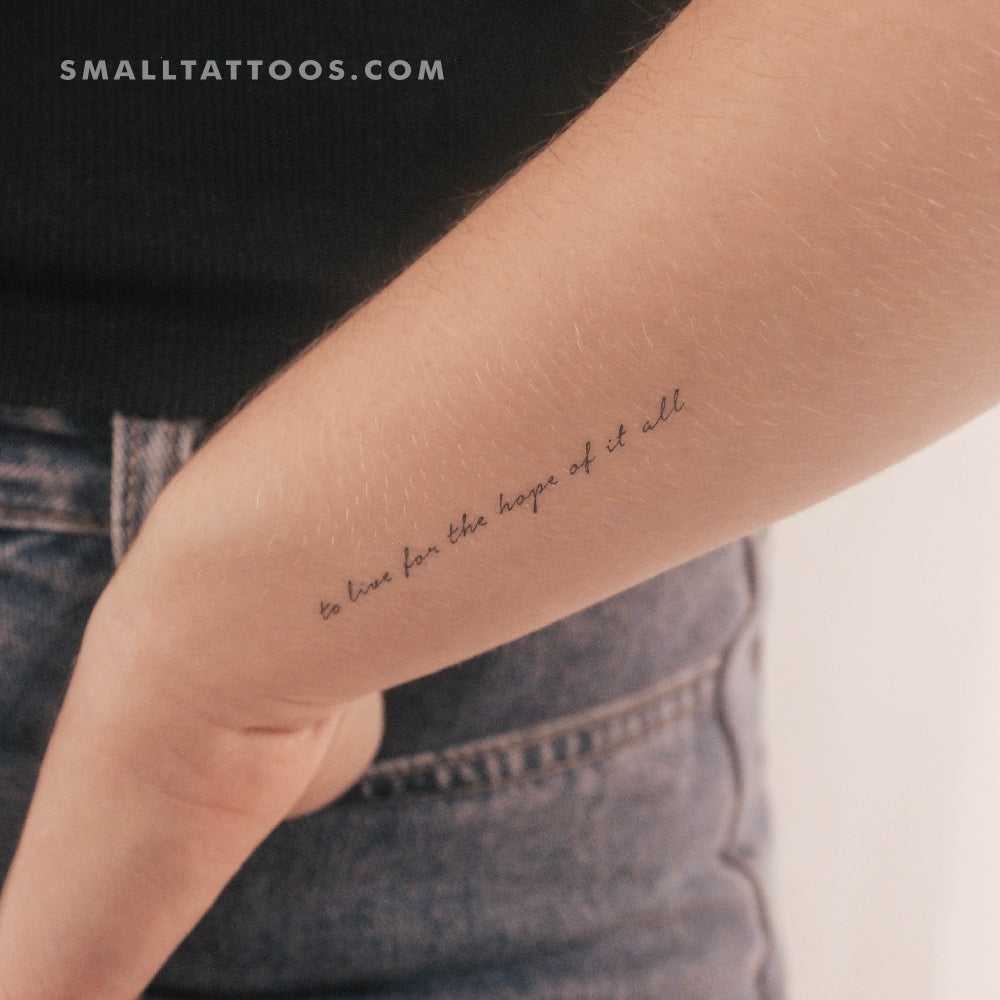 Hope Awareness Tattoos Pink Ribbon Tattoos Archives | My Pink Ink