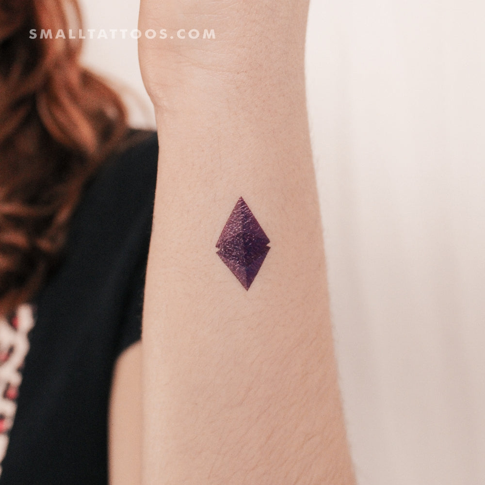 Translucent Ethereum Logo Temporary Tattoo (Set of 3) – Small Tattoos