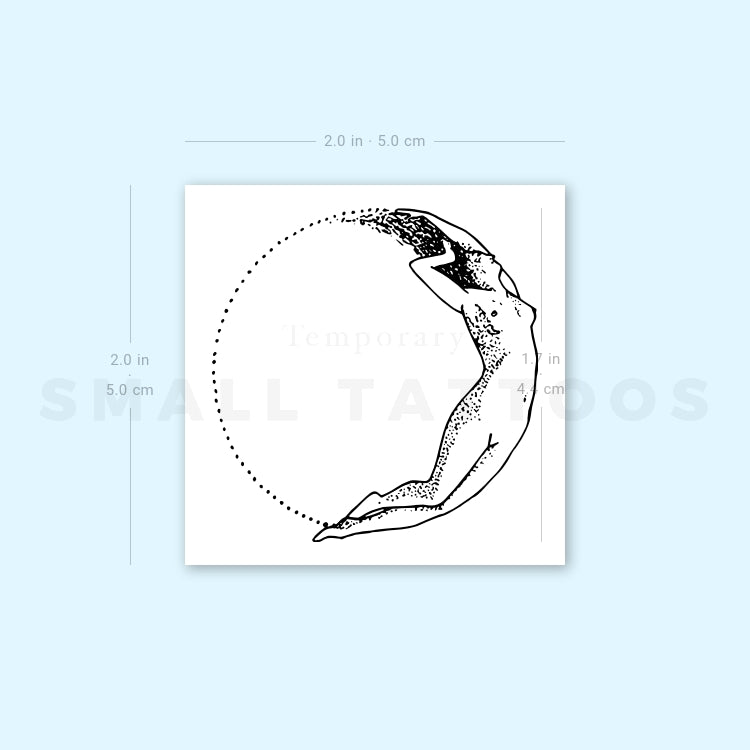 Selene Temporary Tattoo (Set of 3) – Small Tattoos