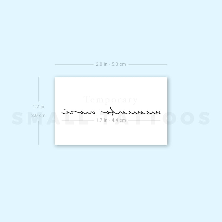 Small Memento Mori Temporary Tattoo (Set of 3) – Small Tattoos