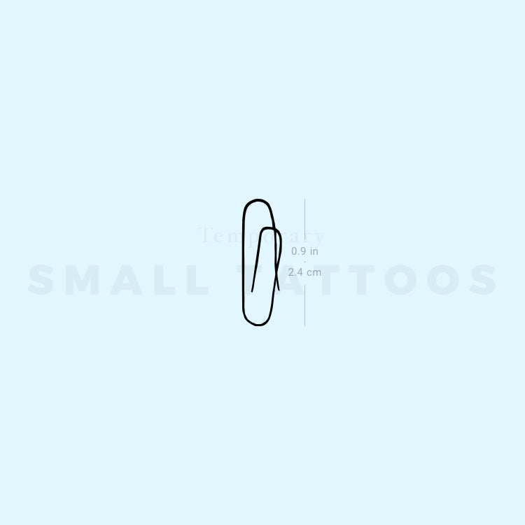 Clip Temporary Tattoo (Set of 3) – Small Tattoos