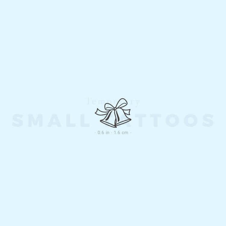 Bells Temporary Tattoo (Set of 3) – Small Tattoos
