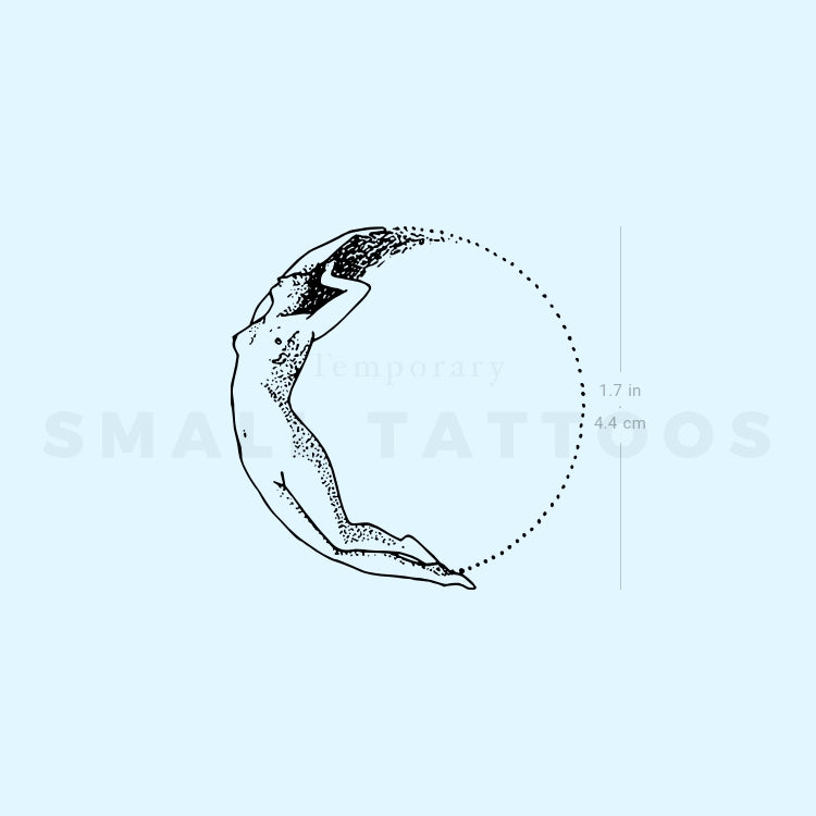 Selene Temporary Tattoo (Set of 3) – Small Tattoos